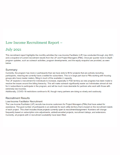 How to Make/Create a Recruitment Report [Templates + Examples] 2023