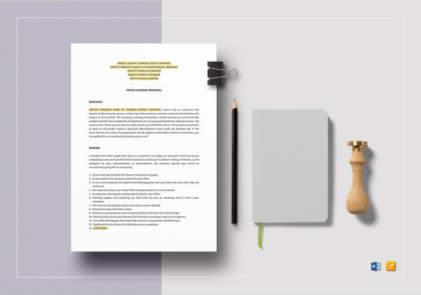 How to Write a Cleaning Proposal [ 11+ Templates to Download ]