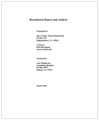 How to Make/Create a Recruitment Report [Templates + Examples] 2023