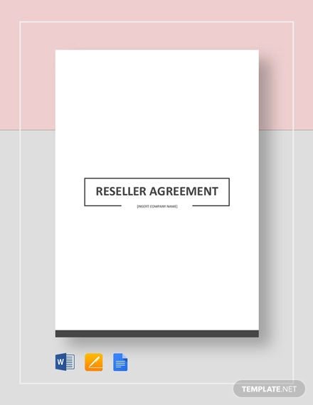 FREE 11+ Reseller Agreement Templates in Google Docs | MS Word | Pages ...