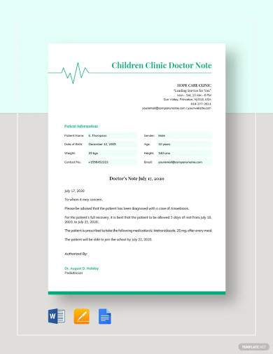 How to Make a Doctor's Note in Word [ 19+ Templates to Download]