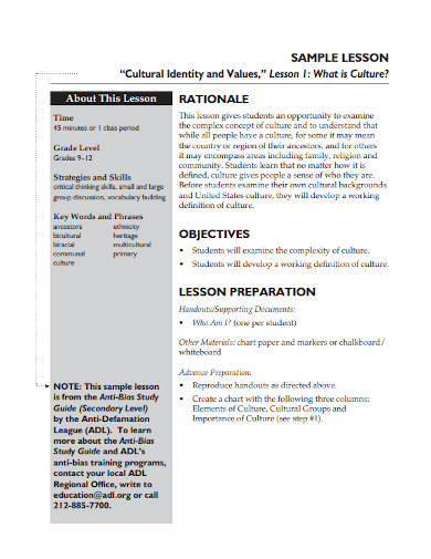 30+ Lesson Note Templates - PDF