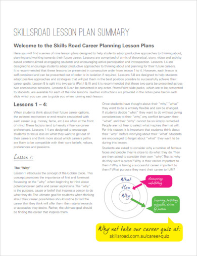 10 Best Lesson Plan Summary Templates PDF