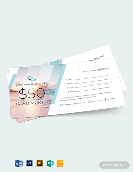 30+ Travel Voucher Templates - PSD, Ai, InDesign, Word