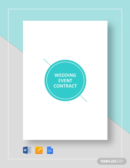 18+ Event Contract Templates in MS Word | Pages | Google Docs | PDF