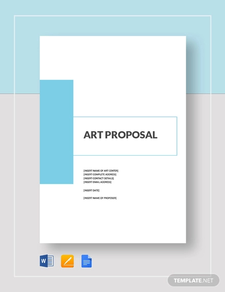 Art Proposal Template - 12+ Free Word, PDF Format Download