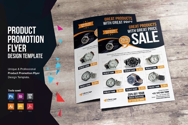 11+ Sales Promotional Flyer Template - AI, InDesign, Word, Pages ...