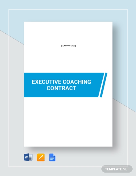 8+ Coaching Contract Templates - MS Word, Google Docs, Pages, PDF