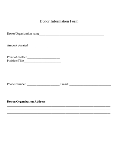 8+ Non-Profit Donation Letter Templates in Google Docs | Word | Pages | PDF