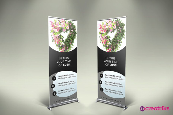 17+ Best Funeral Banner Templates in PSD | AI