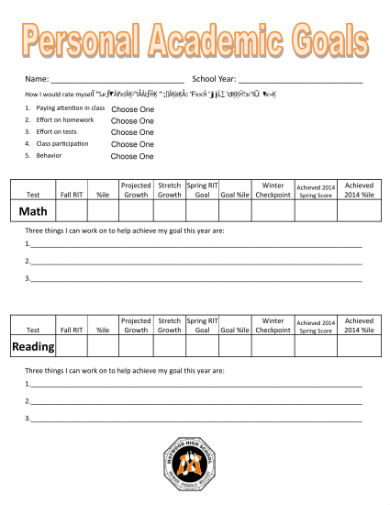 18+ Goal Sheet Templates - Google Docs, MS Word, Pages Google Sheets ...