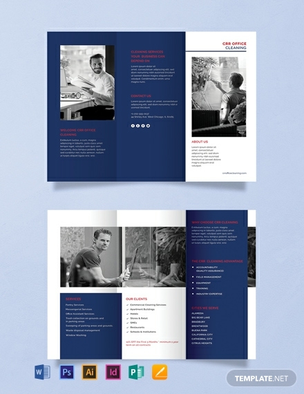 20+ Sample Cleaning Company Brochure Templates - AI, PSD