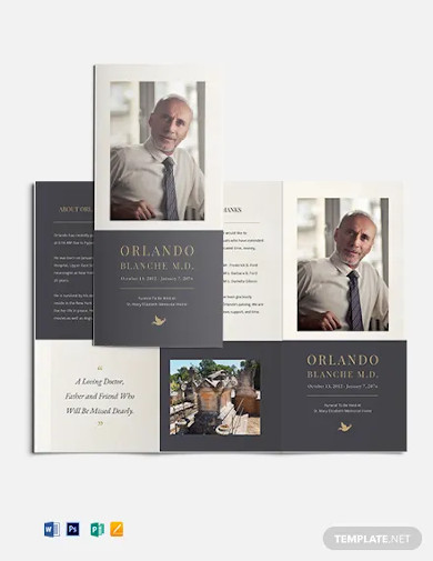 19+ Funeral Order of Service Templates in PDF | PSD | Word | TTF | TPF