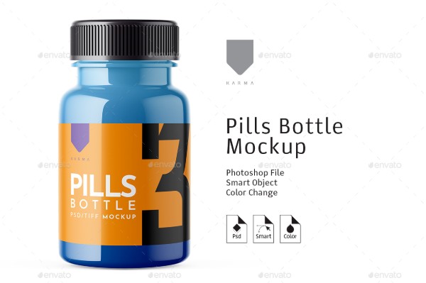 5+ Pill Bottle Label Templates - AI, Pages, Indesign, PSD, MS Word ...