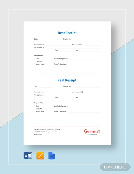 35+ Rental Receipt Templates - DOC, PDF, Excel