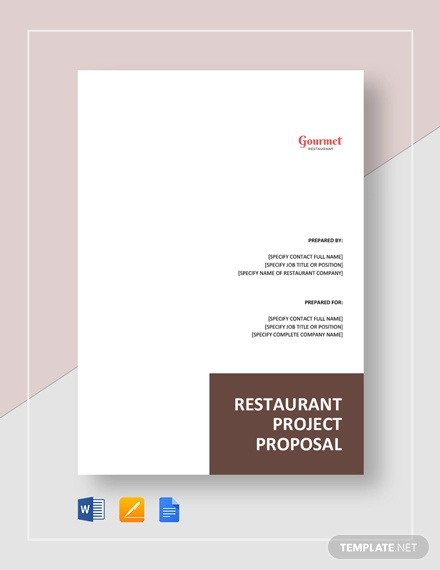 26+ Restaurant Proposal Templates - Free PDF, DOC Format Download