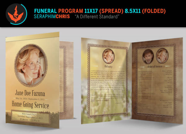11+ Funeral Booklet Templates in PSD | Word | PDF | ID | Publisher | Pages