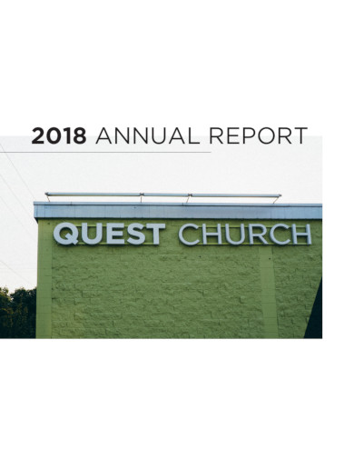 20+ Church Annual Report Templates in PDF | DOC | XLS