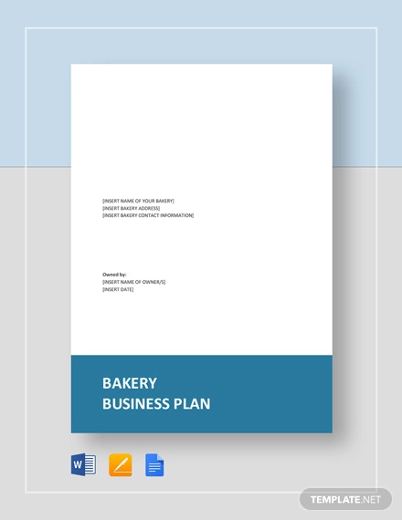 Bakery Business Plan Template - 23+ Word, Excel, PDF Format Download