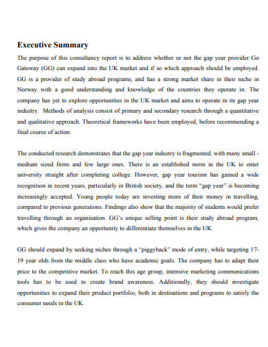 17+ Consulting Report Templates in Google Docs | Word | Pages | PDF