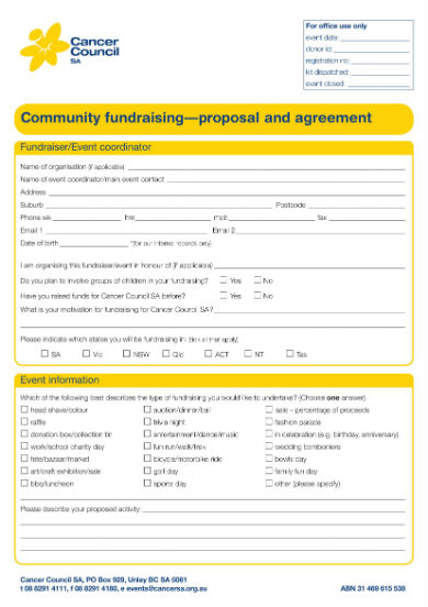 9+ Fundraising Proposal Templates - MS Word, Google Docs, Pages, PDF