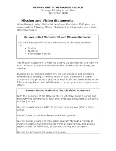 17+ Church Action Plan Templates - PDF