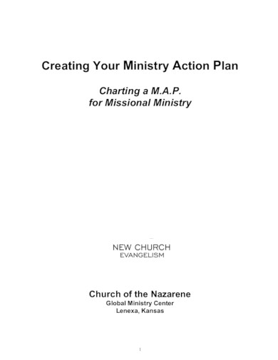 17+ Church Action Plan Templates - PDF