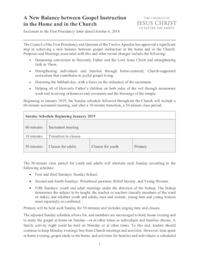 16+ Church Schedule Templates in PDF | DOC