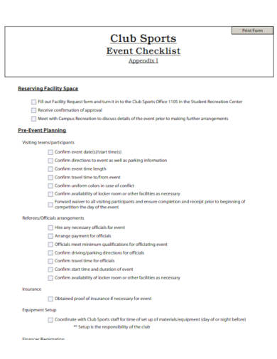 23+ Event Checklist Templates in Google Docs, | Word | Pages | PDF | XLS