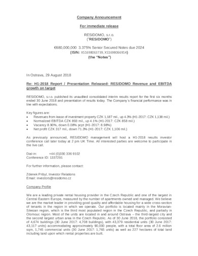 17+ Company Announcement Templates in PDF | XLS | DOC