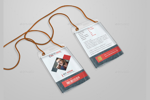 23+ Company ID Card Templates in AI | Word | Pages | PSD | Publisher