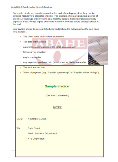 6+ Event Planner Invoice Templates - PDF, PSD, Google Docs, Word