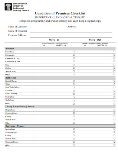 11+ Tenant Check Out Form Templates - Word, AI, PDF, Google Docs, Pages