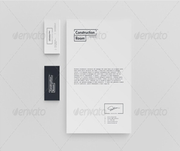 7+ FREE Construction Letterhead Templates - Word, Pages, AI, InDesign ...