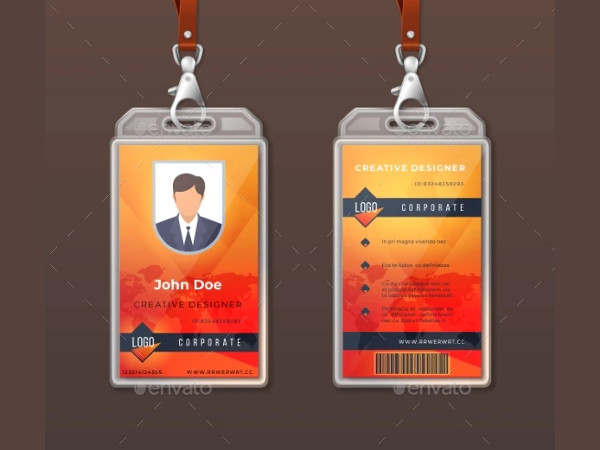 23+ Company ID Card Templates in AI | Word | Pages | PSD | Publisher