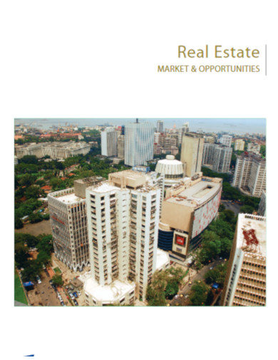 11+ FREE Real Estate Project Report Templates in PDF | Word | Google ...