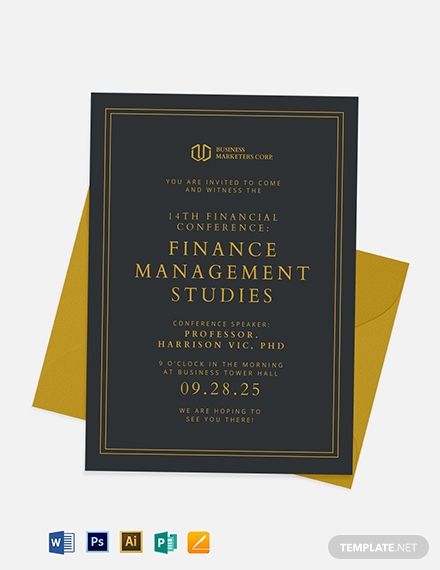 19+ Seminar Invitation Templates - Samples, Examples, Formats