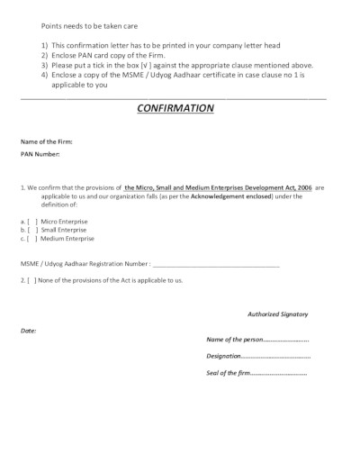 10+ Company Confirmation Letter Templates in Google Docs | Word | Pages ...