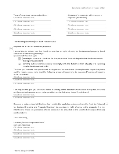 6+ Property Inspection Letter Templates - Word, PDF