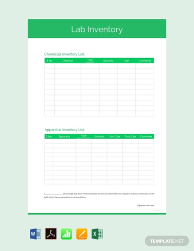 7+ Medical Supply Inventory List Templates - Google Docs, Word, Pages ...