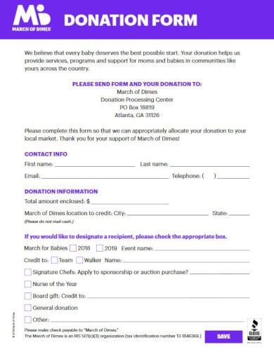 10 Non Profit Invoice Templates PDF PSD Google Docs Word