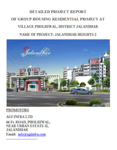 11+ FREE Real Estate Project Report Templates in PDF | Word | Google ...