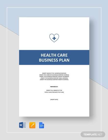 Health Care Plan Template - 15+ Word, PDF Format Download!