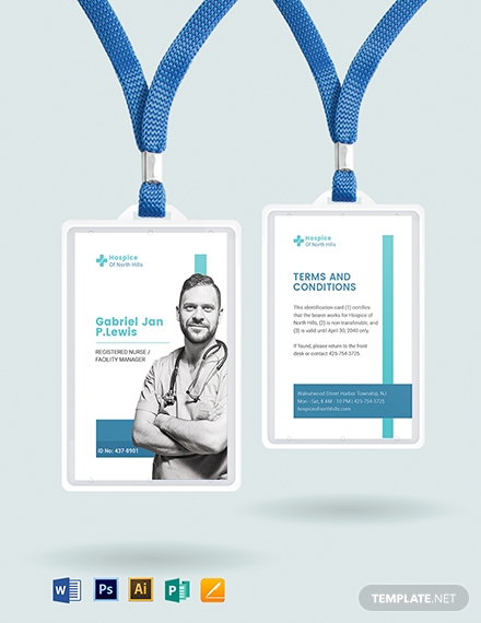 10+ Doctor ID Card Templates - MS Word, Publisher, Photoshop ...