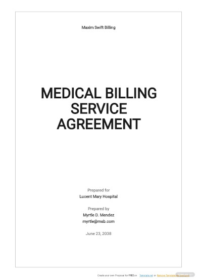 13+ Medical Service Agreement Templates - PDF