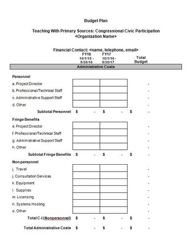 13+ School Budget Templates - Google Docs, Google Sheets, Excel, Word ...