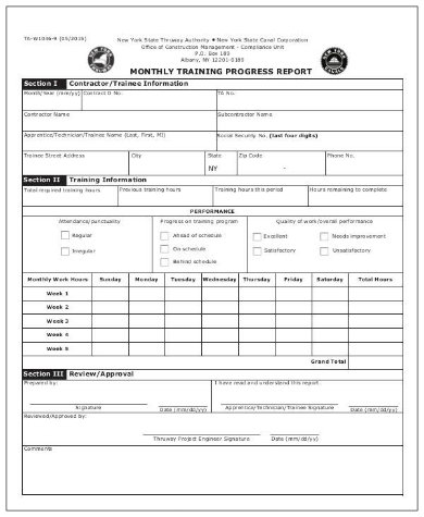 Sample Training Report Templates - Google Docs, MS Word, Pages, PDF