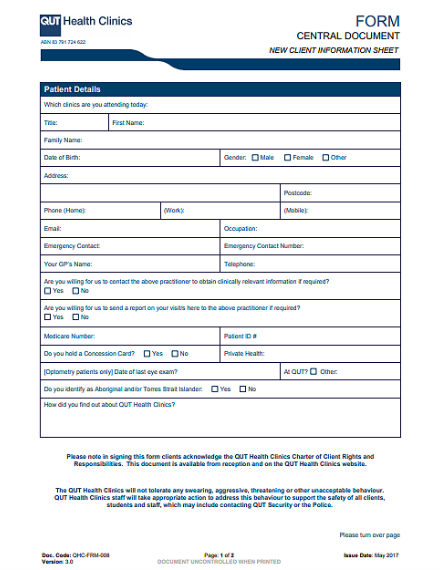 8+ Client Information Sheet Templates - PDF, MS Word, Apple Pages