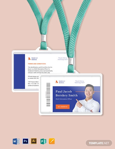 23+ Company ID Card Templates in AI | Word | Pages | PSD | Publisher