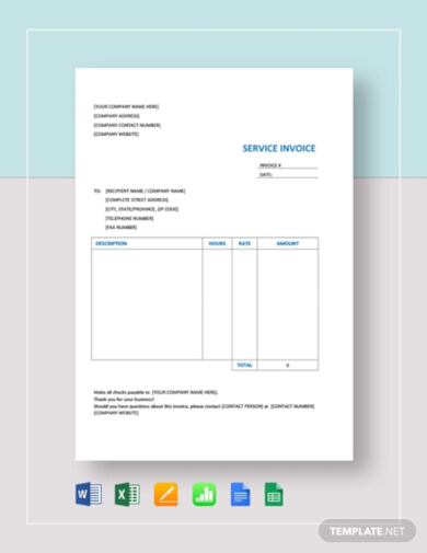11+ Painting Invoice Templates - PDF, PSD, Google Docs, Word